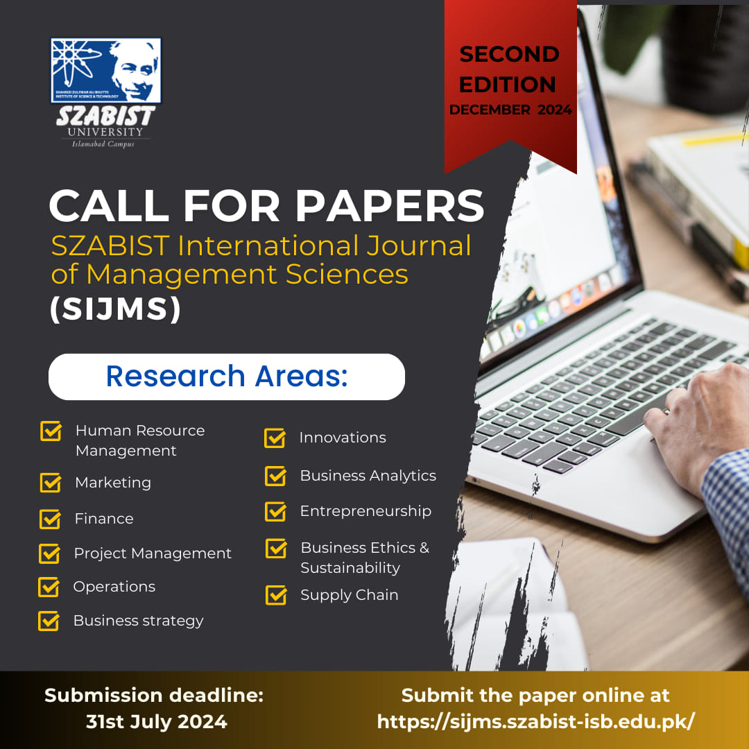 Call for Papers for December 2024