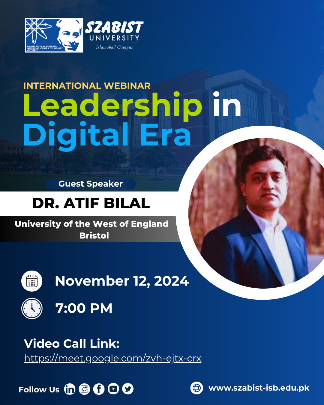 Webinar on Leadership in the Digital Era